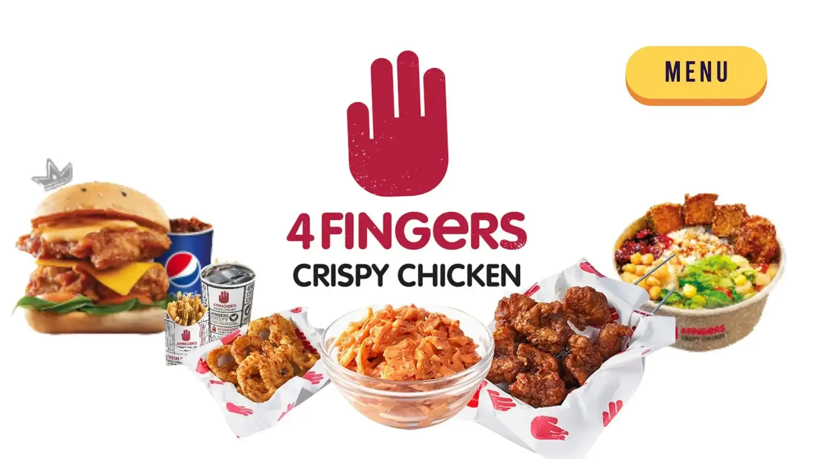 4 Finger Crispy Chicken Menu - Prices & Must-Try Items