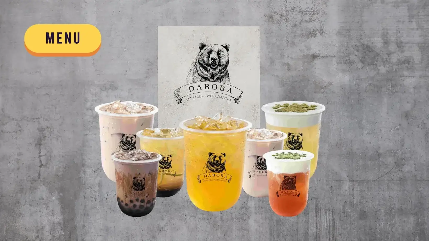 Daboba Menu: Milk Teas, Snacks, Bowls & Seasonal Specials