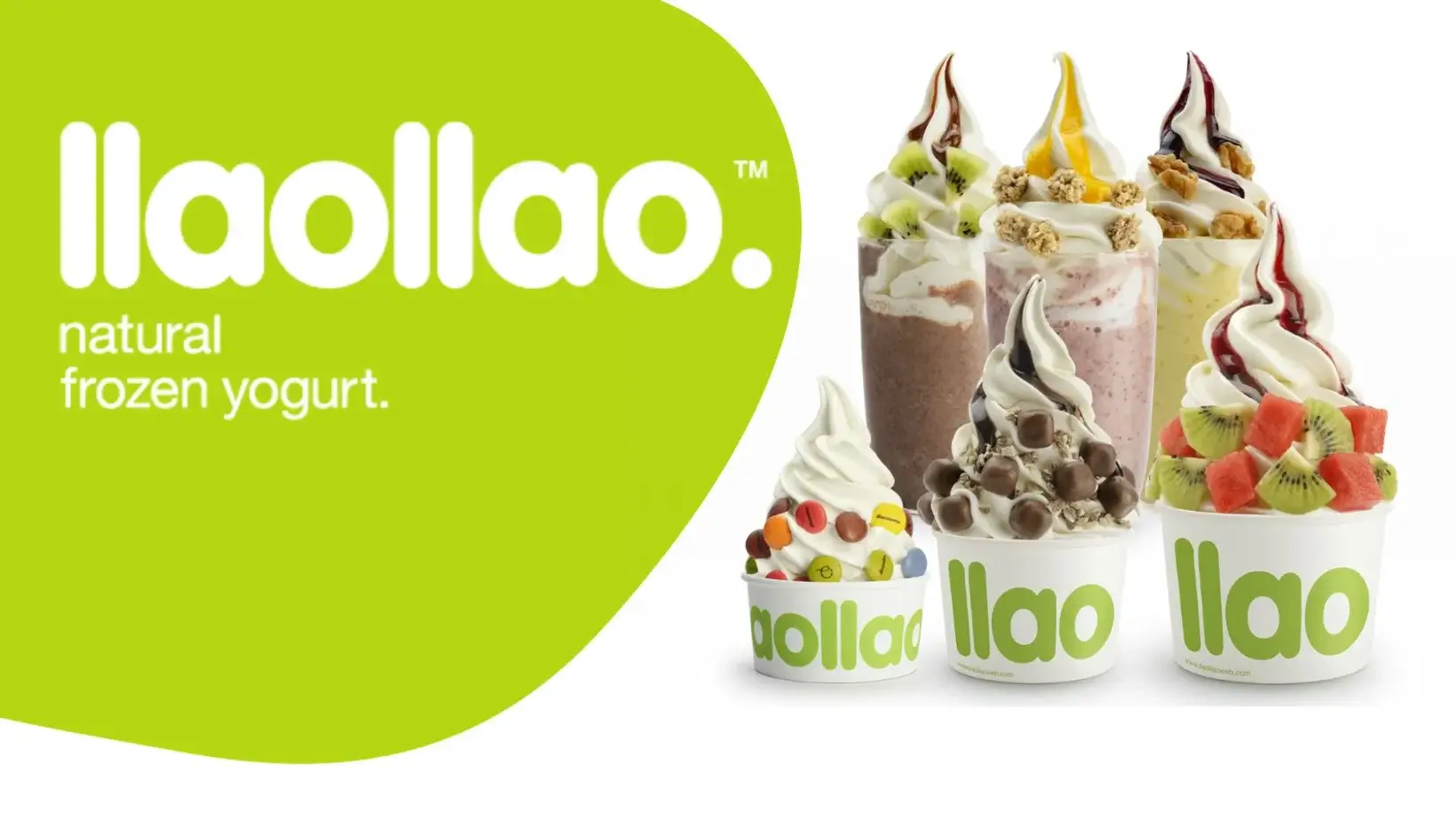 Llaollao Menu: Fresh Frozen Yogurt & Toppings Prices