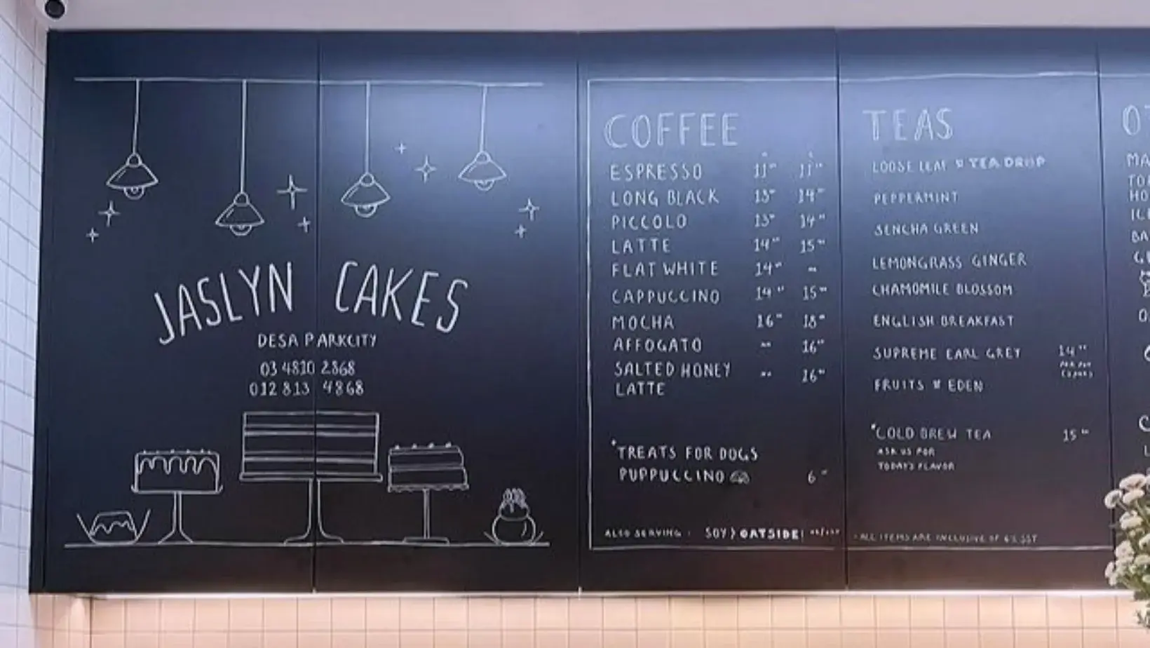 Jaslyn Cakes Menu & Price List Malaysia Updated 2025