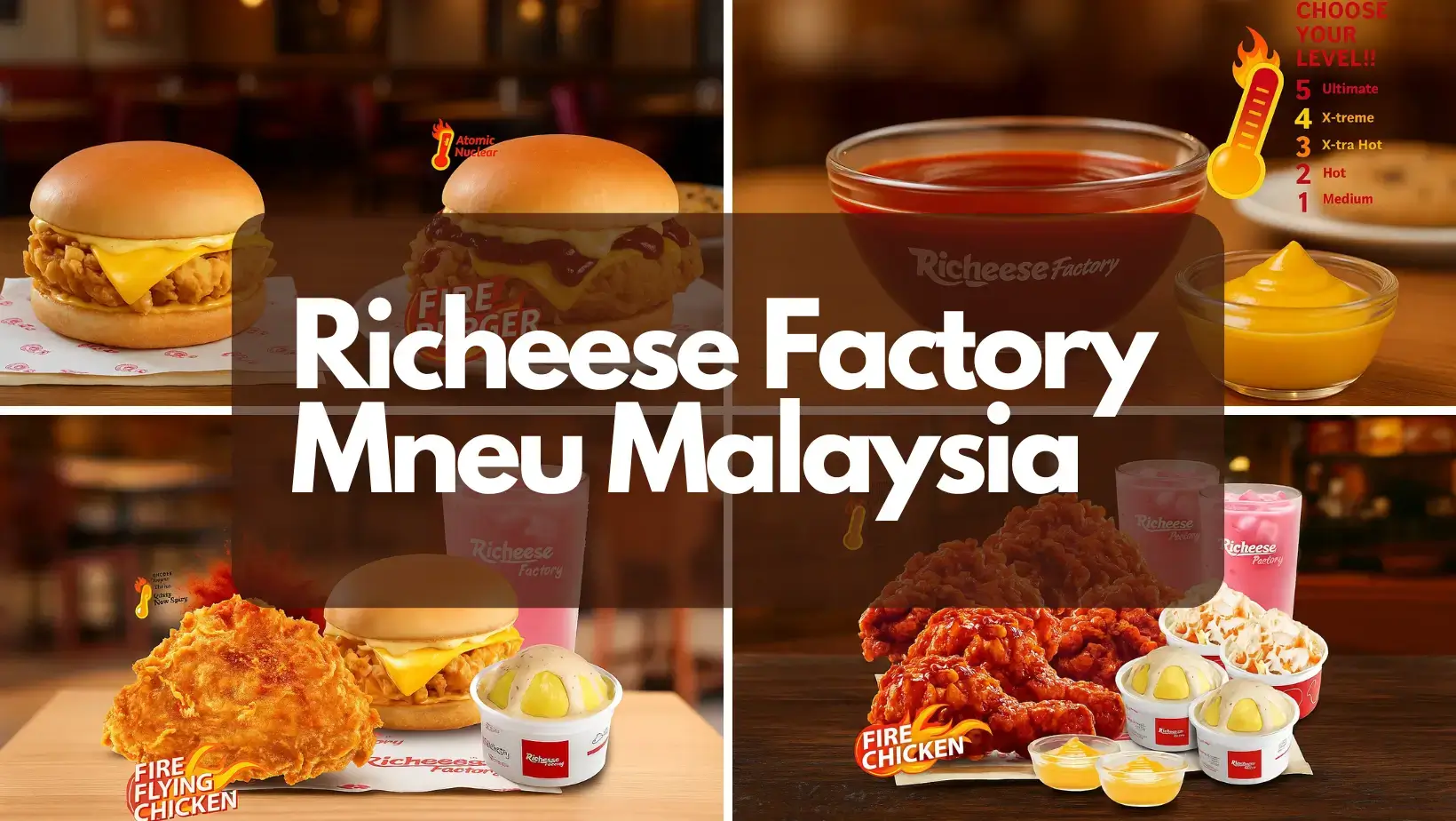 Richeese factory menu and Price List Malaysia Updated 2025